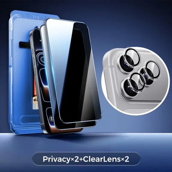 2-Pack Screen Protector for iPhone, Samsung, and Google–Crystal Clear ...