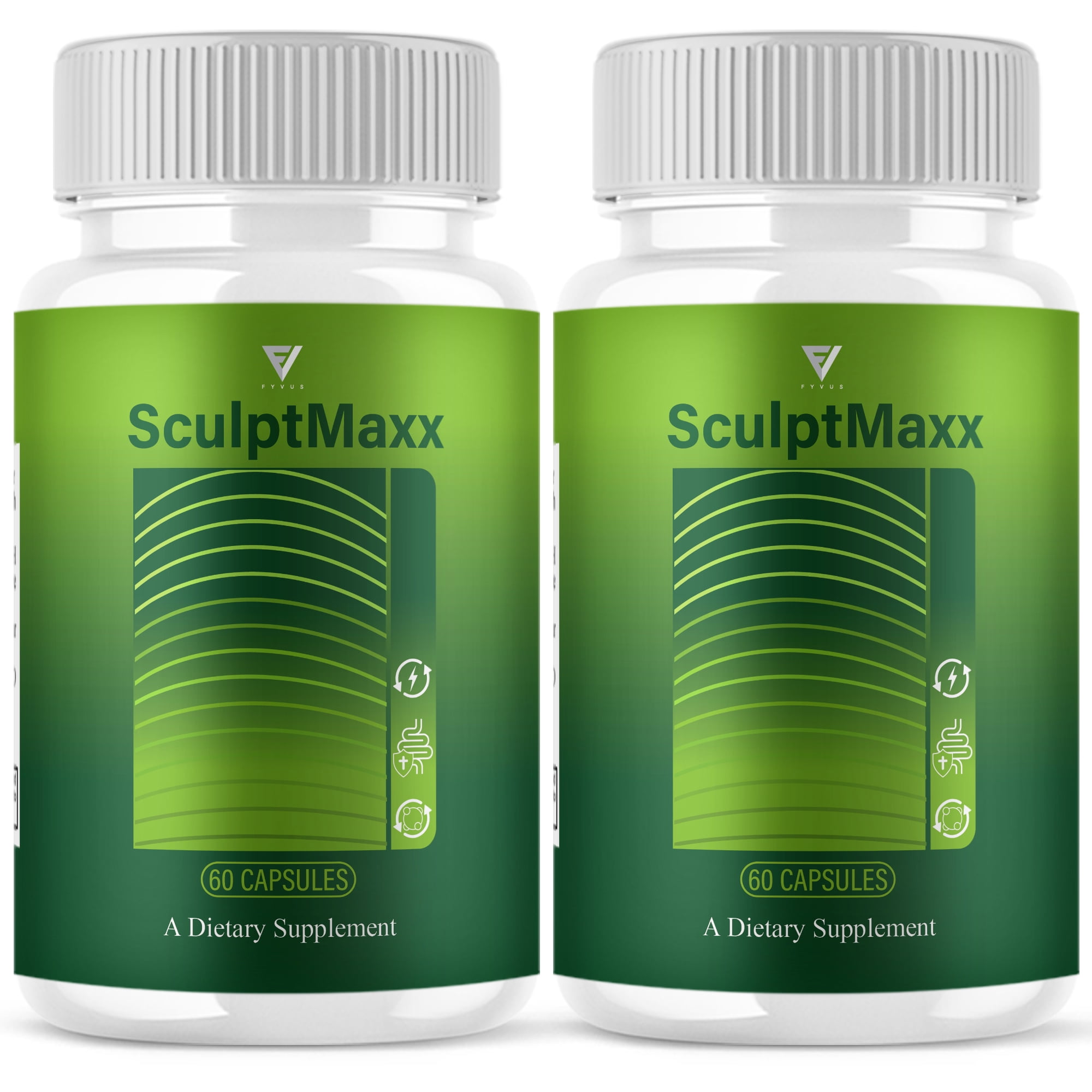 (2 Pack) Sculpt Max Overall Wellness Supplement SculptMax Pills (120 ...