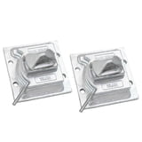 (2 Pack) Sea Rail Bolt-On Dovetail Shipping Container Twist-Lock ...