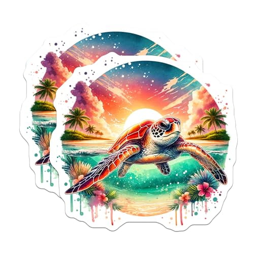 (2 Pack) Sea Turtle Magnets Magnets - Ocean Animal - Beach Decor - 5 ...