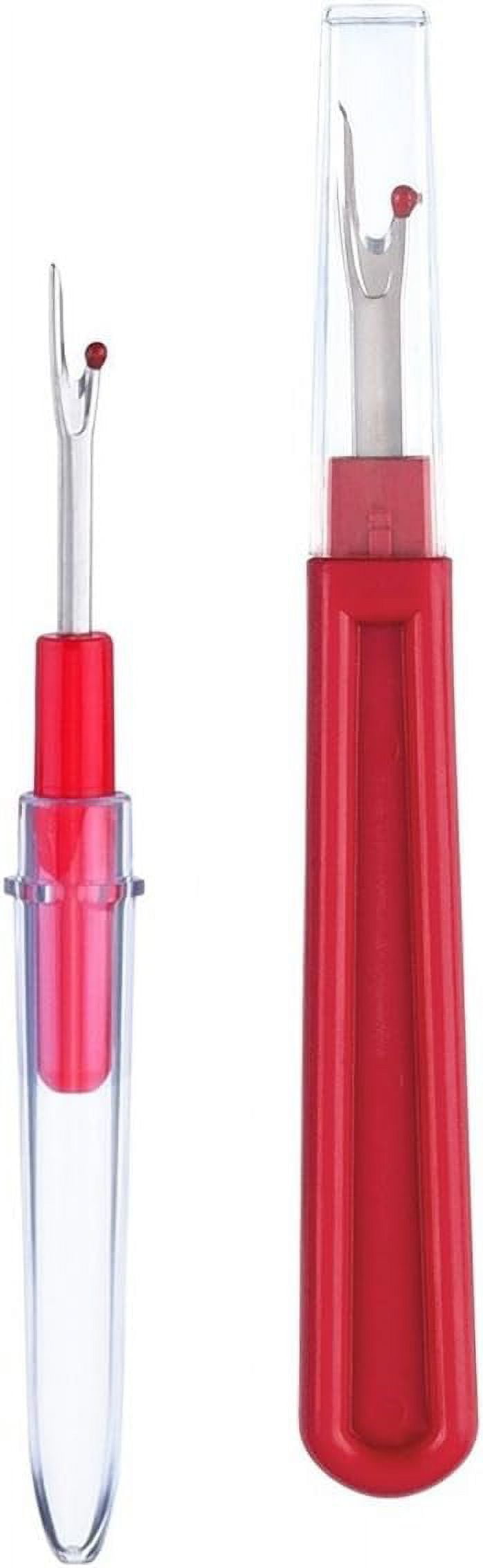 2 Pack Seam Rippers Large Small Thread Cotton Unpicker Cutter (Red ...