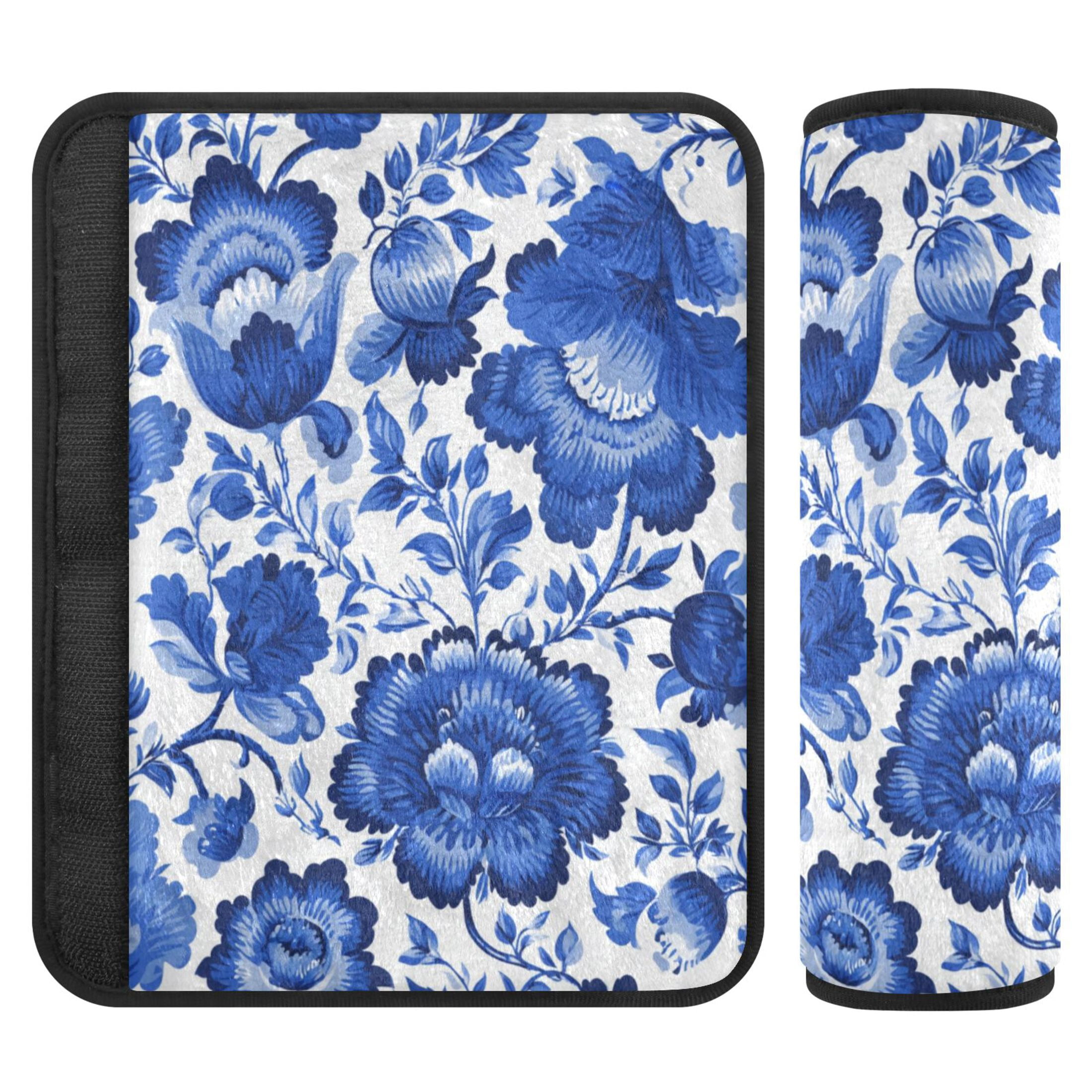 2-Pack Seat Belt Covers with Flannel Seatbelt Shoulder Strap Case ...