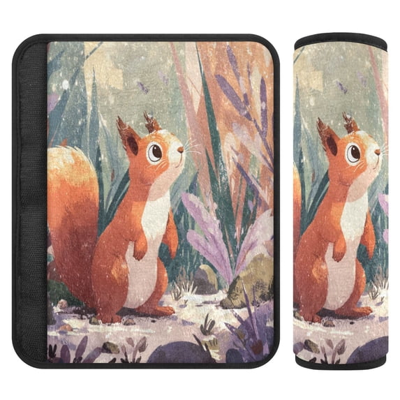 2-Pack Seat Belt Covers with Flannel Seatbelt Shoulder Strap Case ...