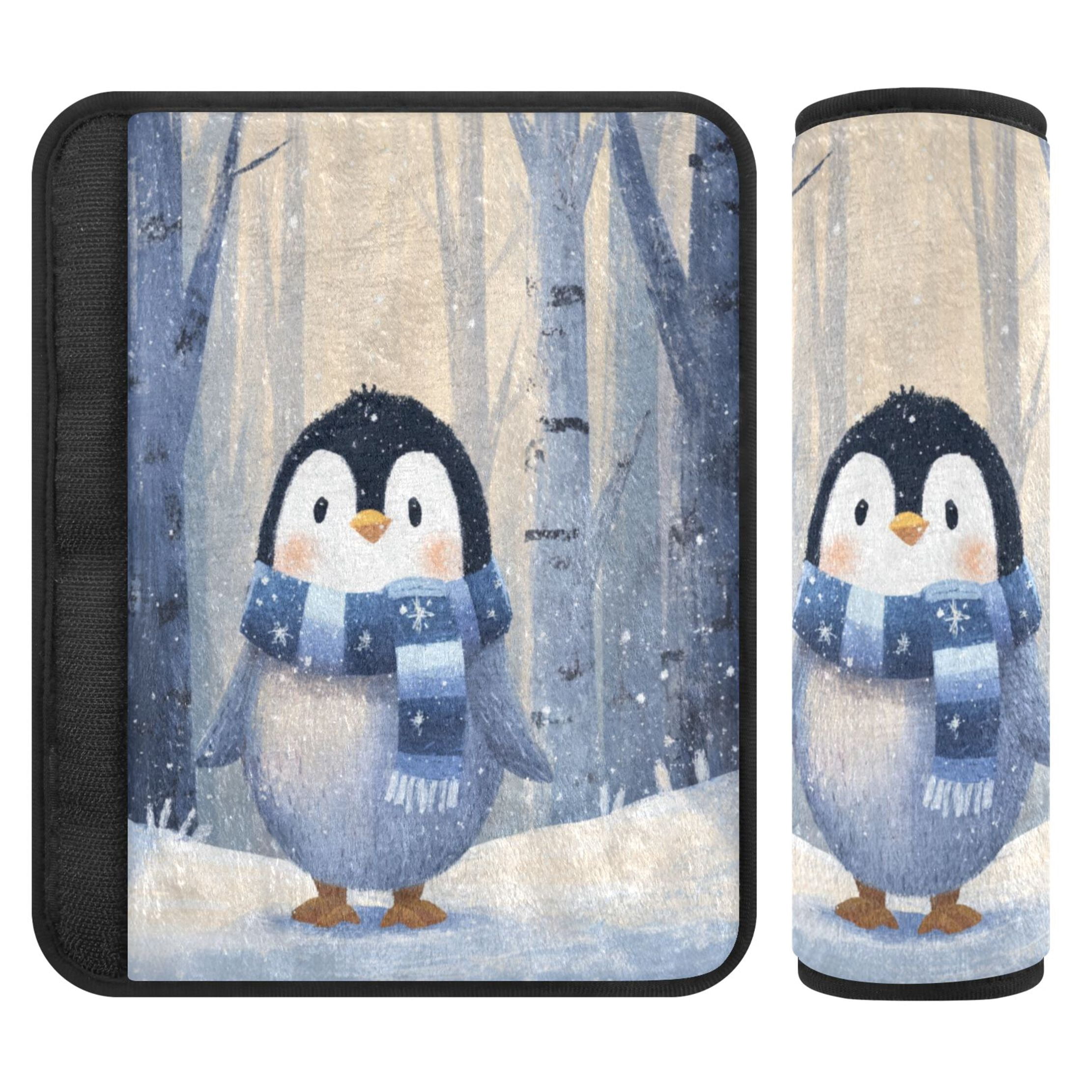 2-Pack Seat Belt Covers with Flannel Seatbelt Shoulder Strap Case ...