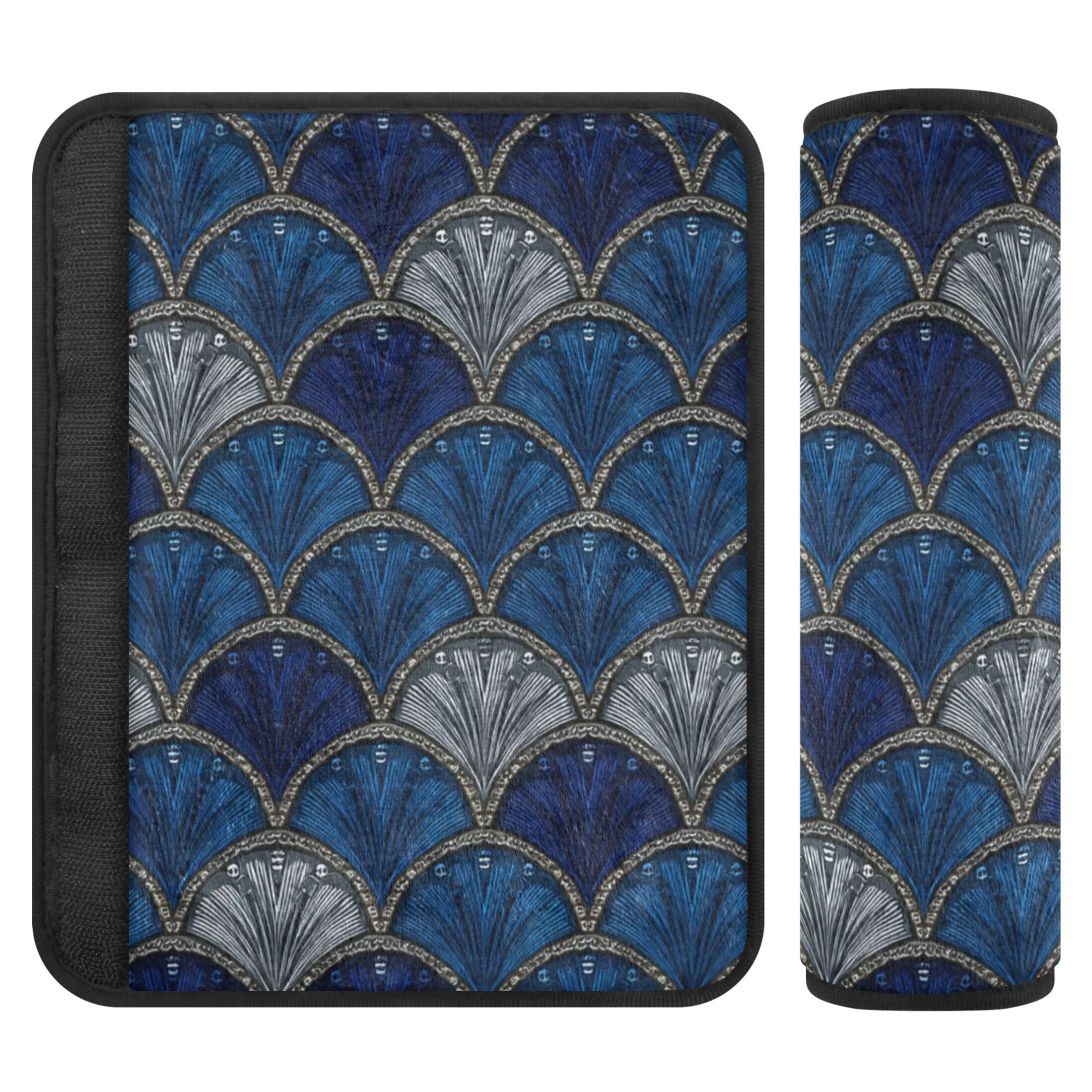 2-Pack Seat Belt Covers with Flannel Seatbelt Shoulder Strap Case ...