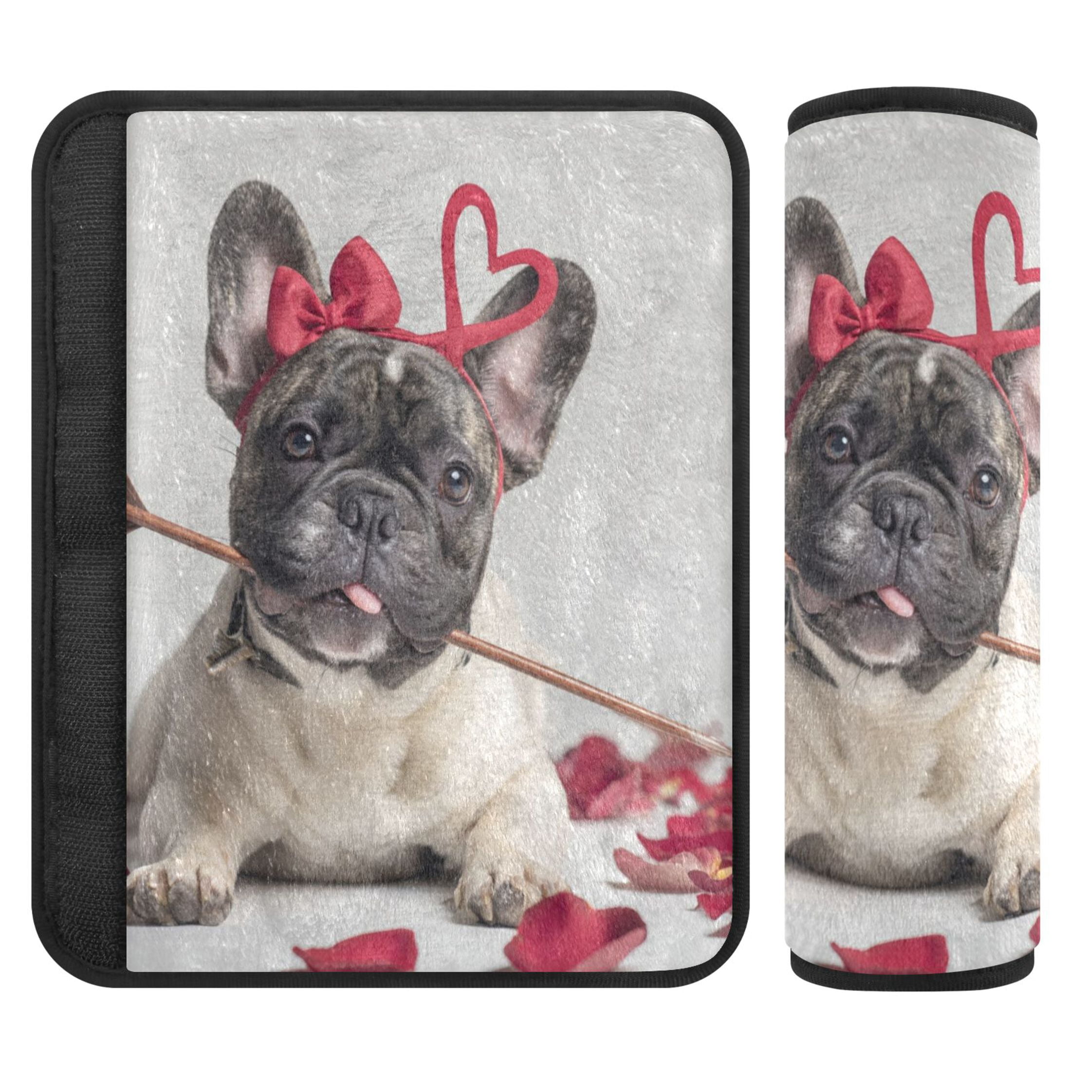 2-Pack Seat Belt Covers with Flannel Seatbelt Shoulder Strap Case ...