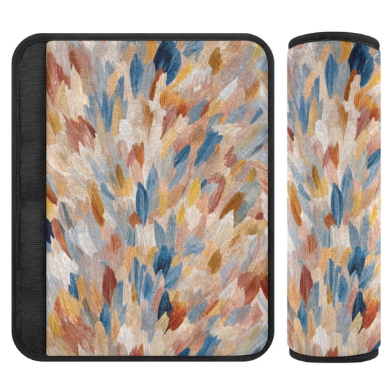 2-Pack Seat Belt Covers with Flannel Seatbelt Shoulder Strap Case ...