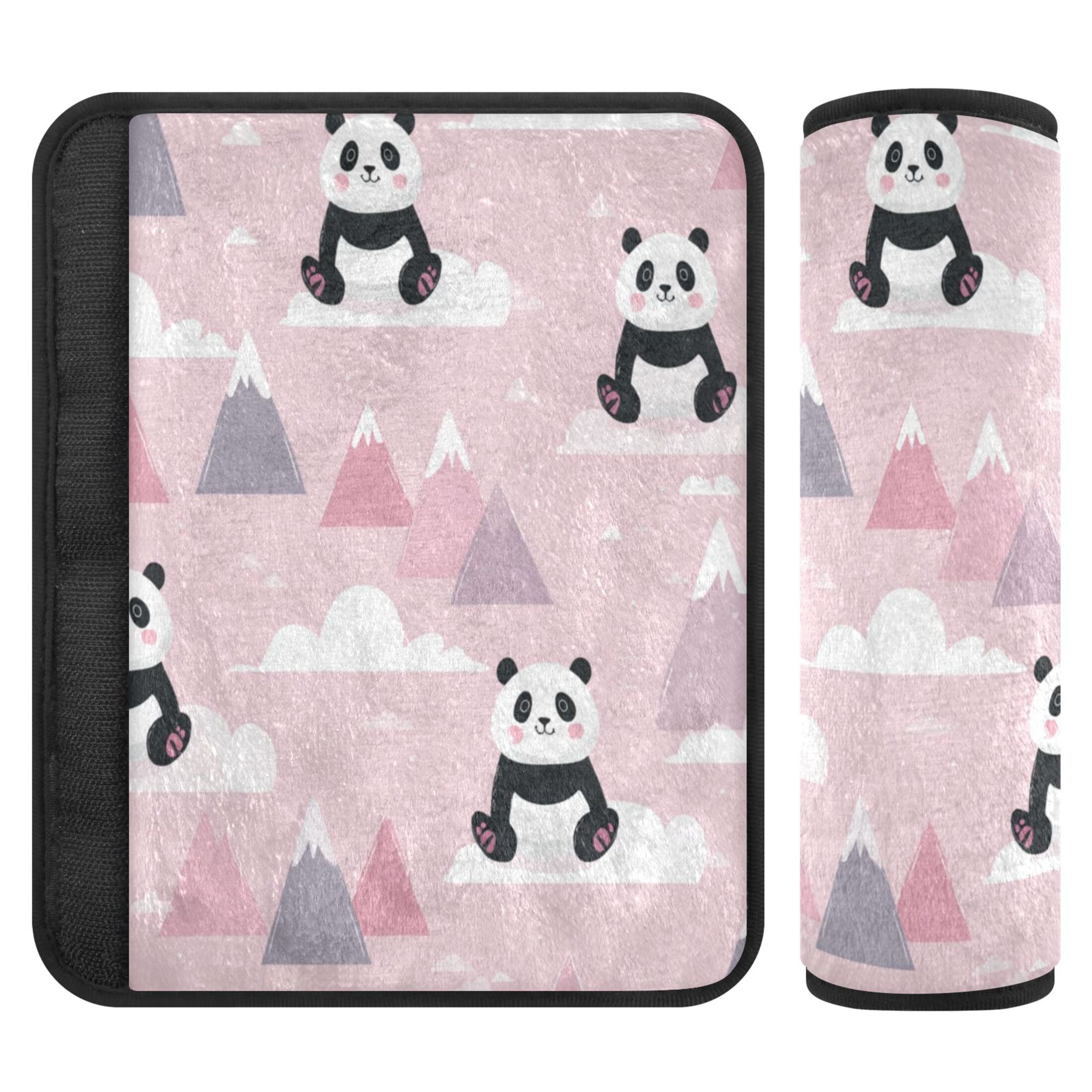 2-Pack Seat Belt Covers with Flannel Seatbelt Shoulder Strap Case ...