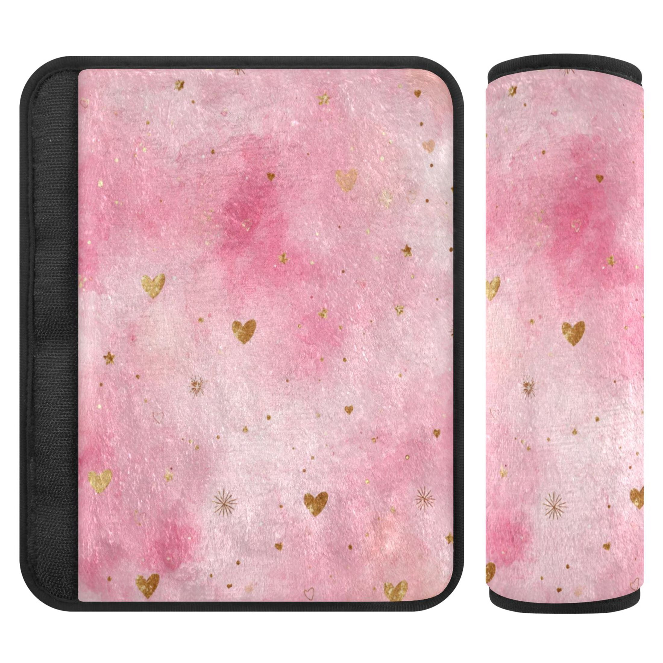 2-Pack Seat Belt Covers with Flannel Seatbelt Shoulder Strap Case ...