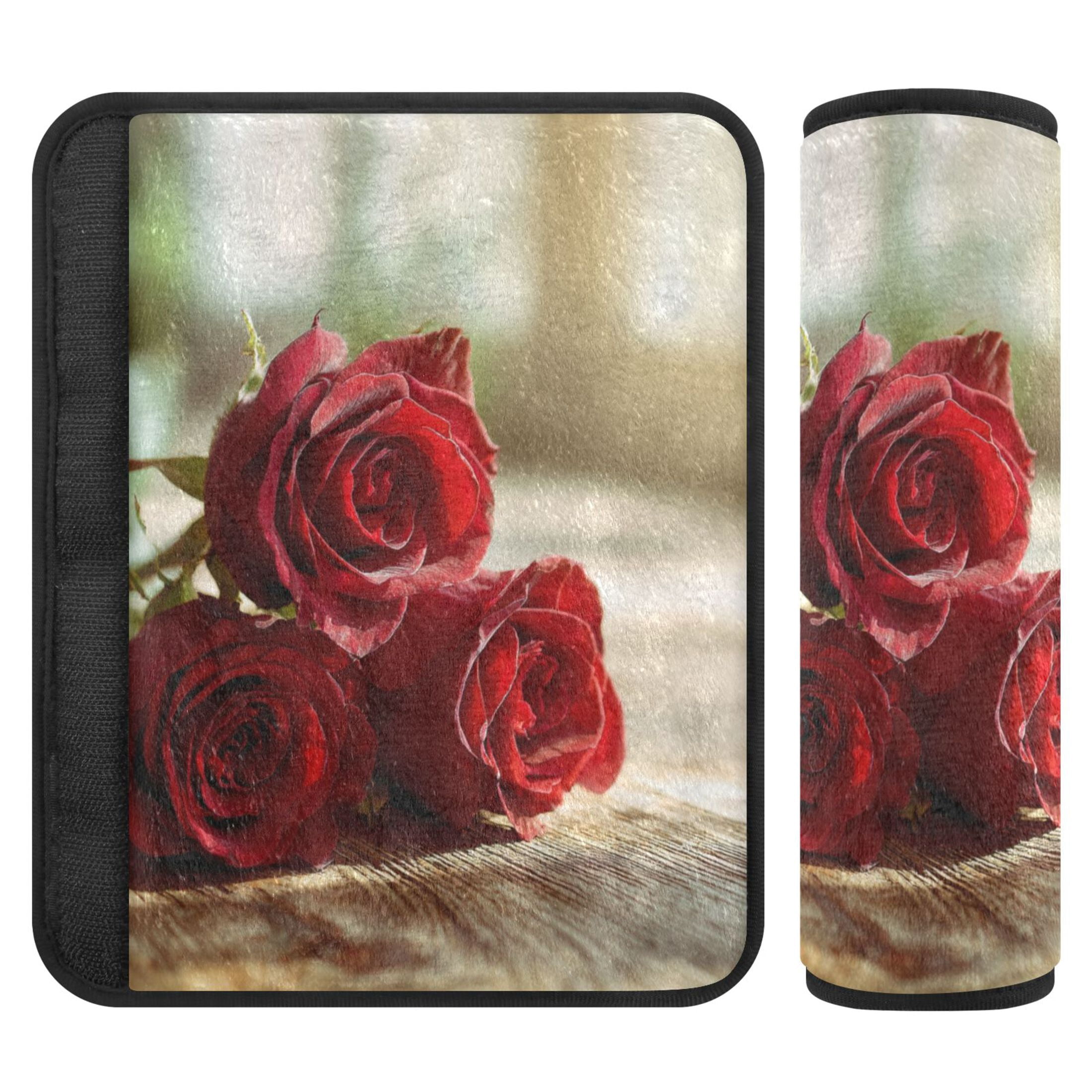 2-Pack Seat Belt Covers with Flannel Seatbelt Shoulder Strap Case ...