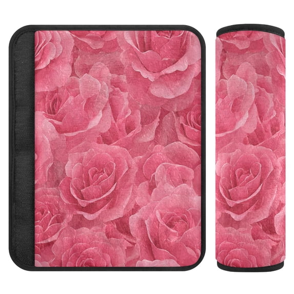 2-Pack Seat Belt Covers with Flannel Seatbelt Shoulder Strap Case ...