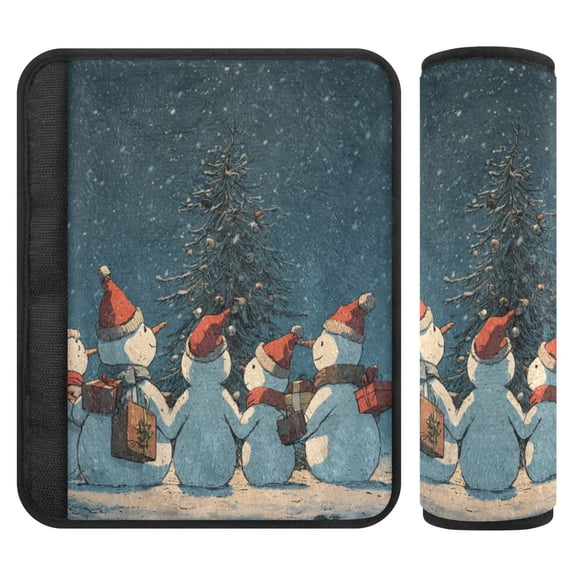 2-Pack Seat Belt Covers with Flannel Seatbelt Shoulder Strap Case ...