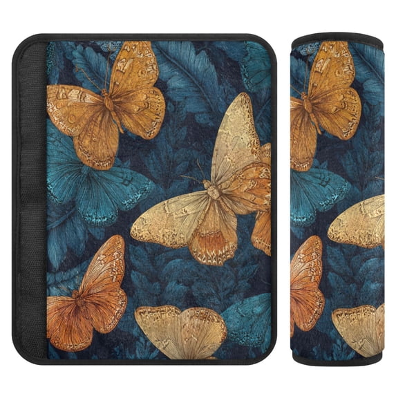 2-Pack Seat Belt Covers with Flannel Seatbelt Shoulder Strap Case ...