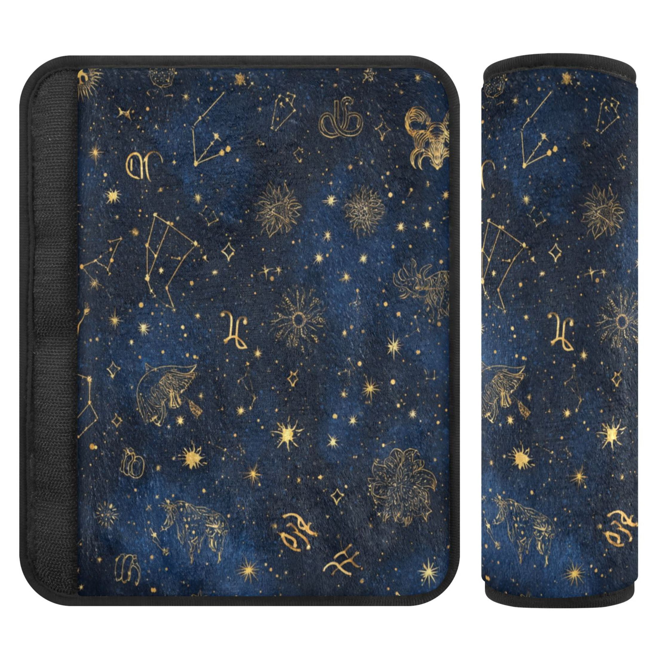 2-Pack Seat Belt Covers with Flannel Seatbelt Shoulder Strap Case ...