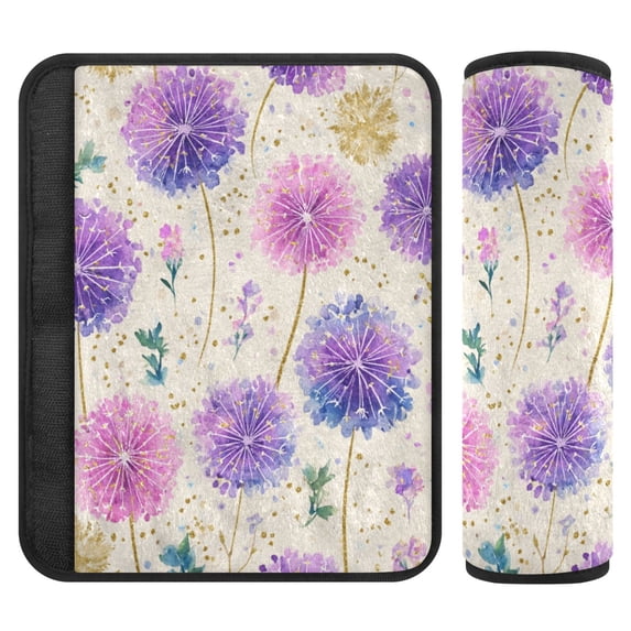 2-Pack Seat Belt Covers with Flannel Seatbelt Shoulder Strap Case ...