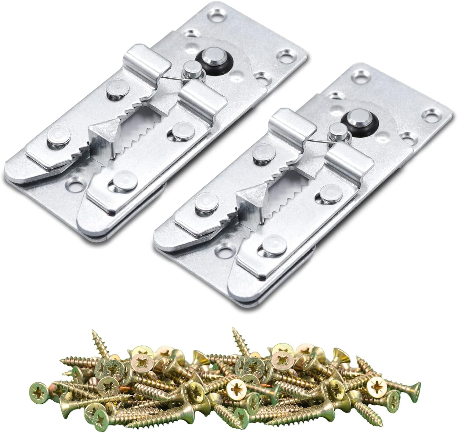 2 Pack Sectional Couch Connectors Metal Couch Clips Sofa Connector ...