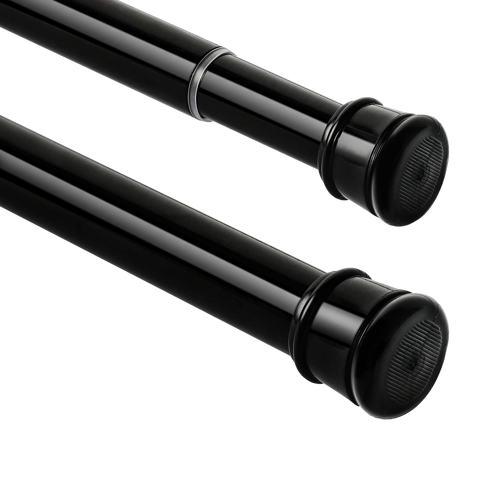 2 Pack No Sectionalembly Tension Curtain Rod 42-78 Inch 1" Diameter ...