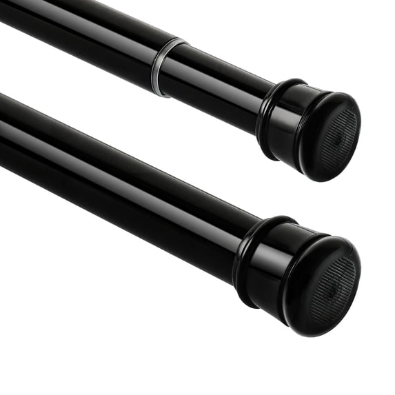 2 Pack No Sectionalembly Tension Curtain Rod 42-78 Inch 1" Diameter ...
