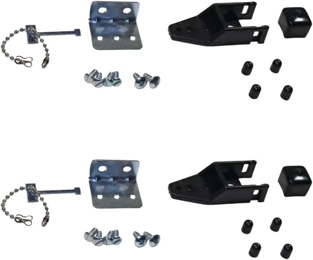 2 Pack Security Bar Mounting Hardware, Replacement Hardware Packs for ...