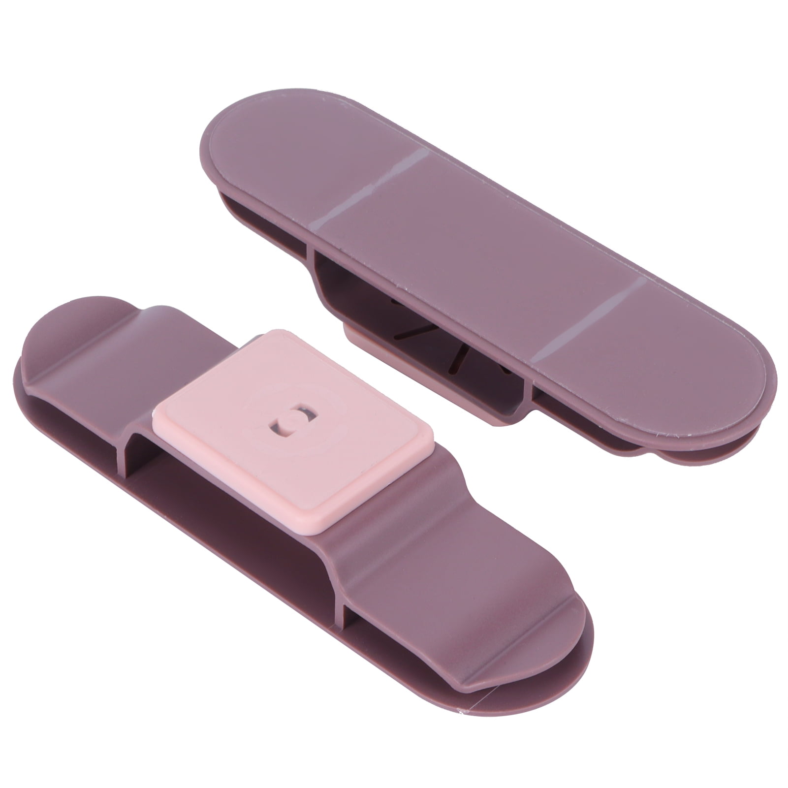 2-Pack, Self-Adhesive Cable Plug Organizer for Wire Management, Pink ...