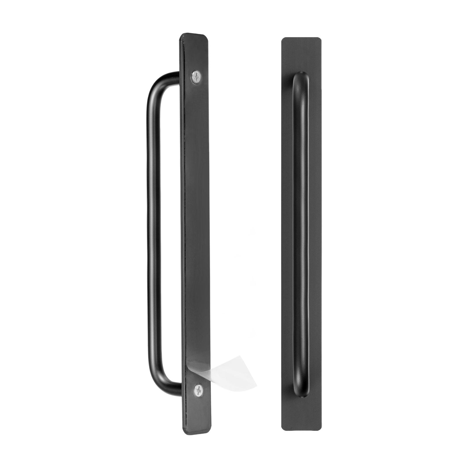 2-Pack Self Stick Barn Door Handles, 9.61Inch/244mm Length Aluminium ...