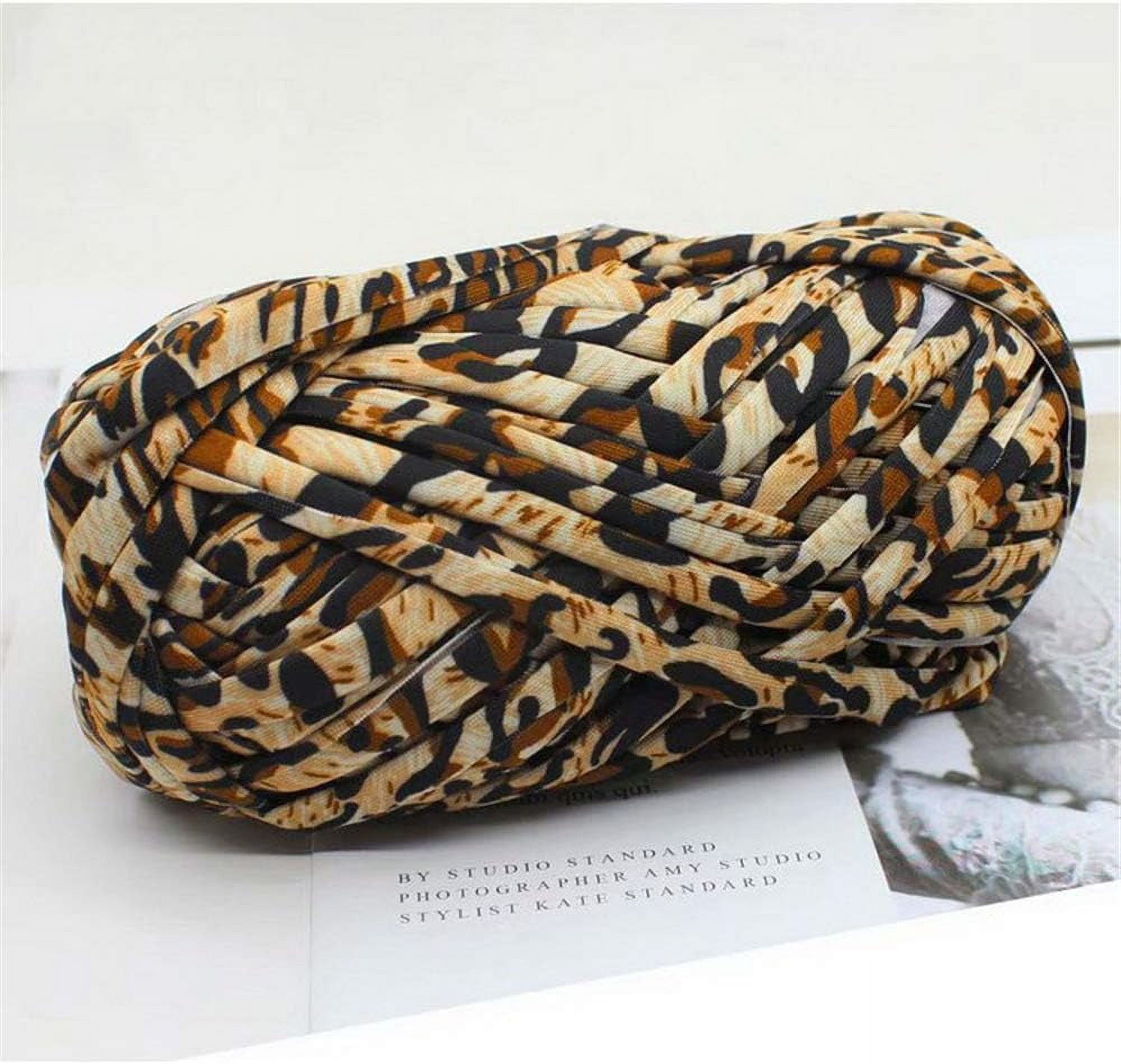 2 Pack/Set Colorful T-Shirt Yarn Knitting Yarn Fabric Crochet Cloth for ...