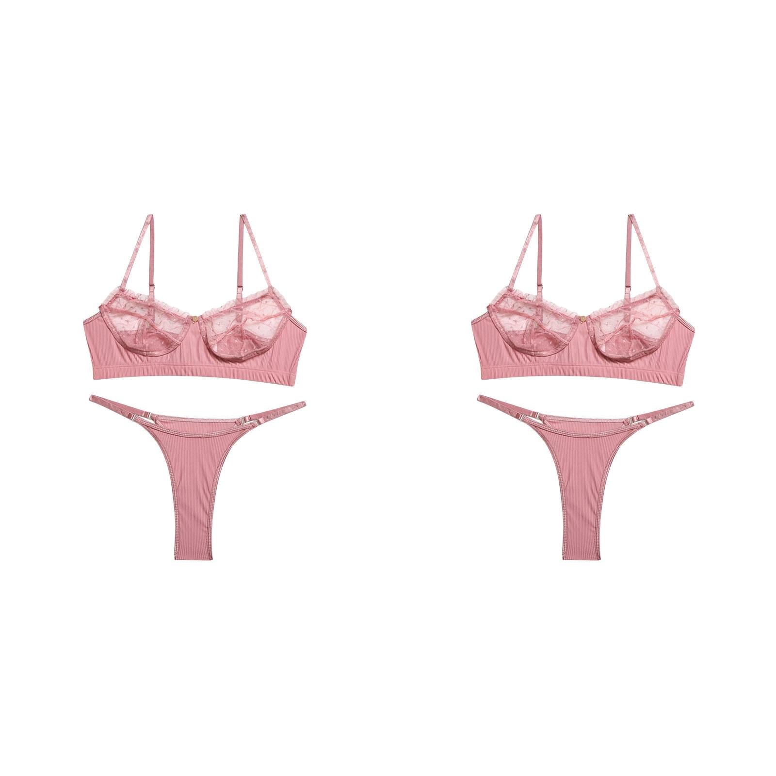 2 Pack,Set Women Bra Lingerie Belt Nightwear Lace Push Underwear Garter ...