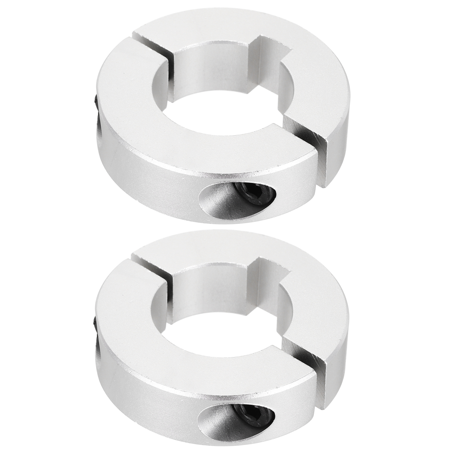 2 Pack Shaft Collar, 1-1/4" Bore Double Split Shaft Collar, 2-3/16" OD ...