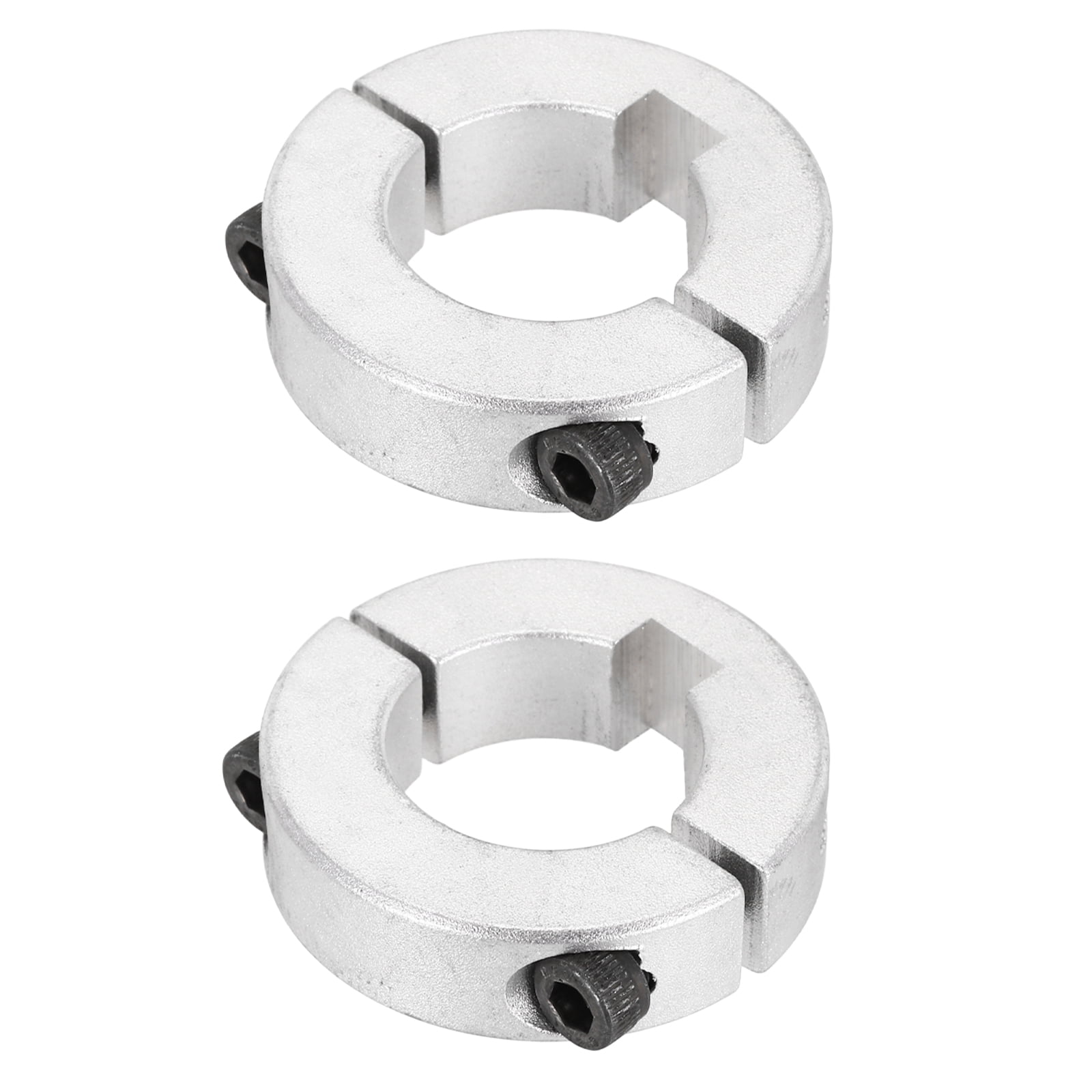 2 Pack Shaft Collar, 1" Bore Double Split Shaft Collar, 1-3/4" OD, 1/2 ...