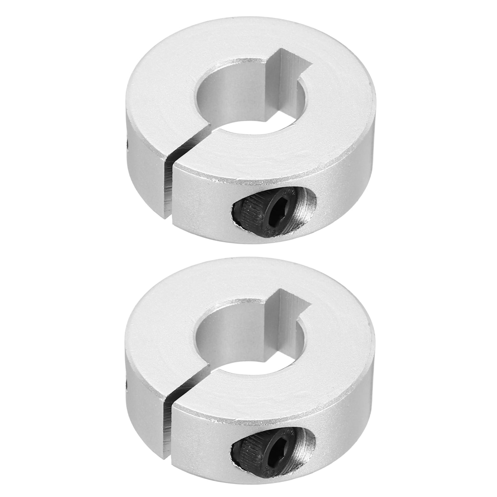 2 Pack Shaft Collar, 19/32" Bore One Piece Shaft Collar Clamp Style, 1 ...