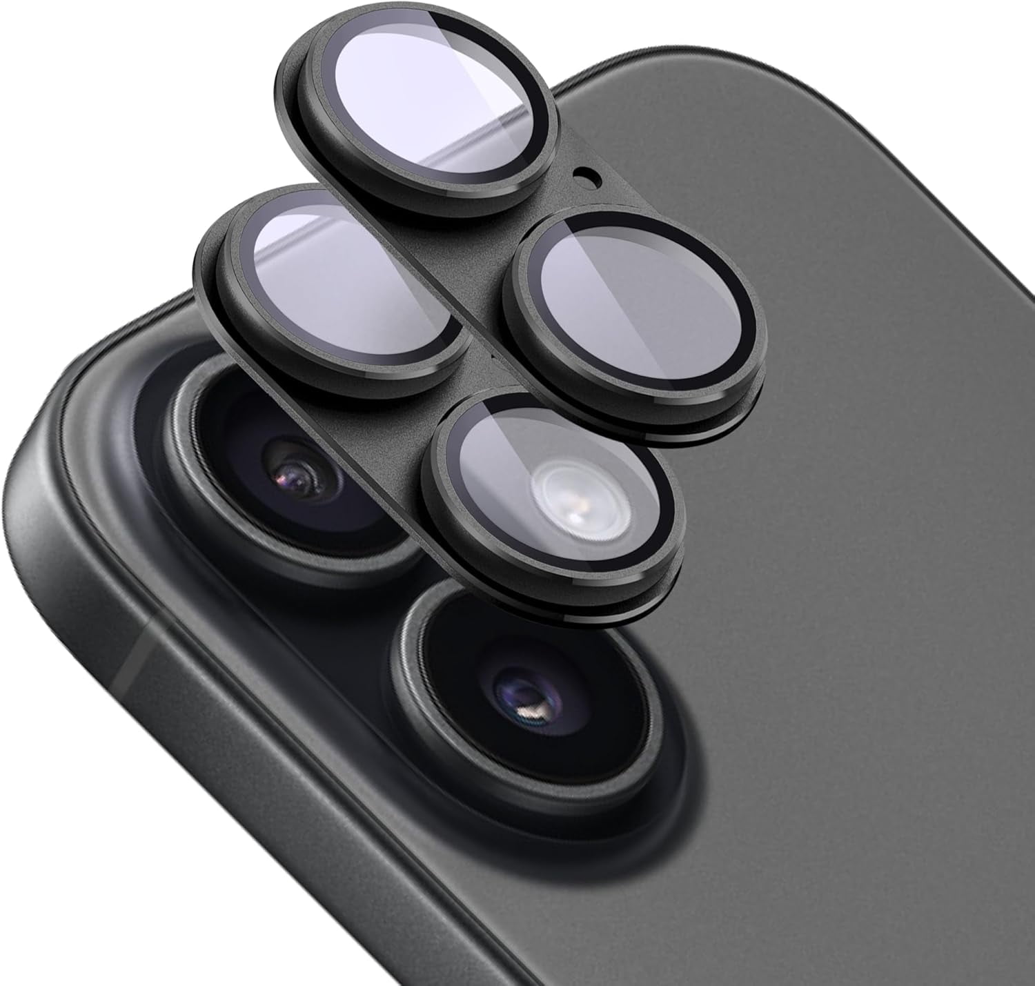 2-Pack Shatterproof Camera Lens Protector for iPhone 17 |AR Tempered ...