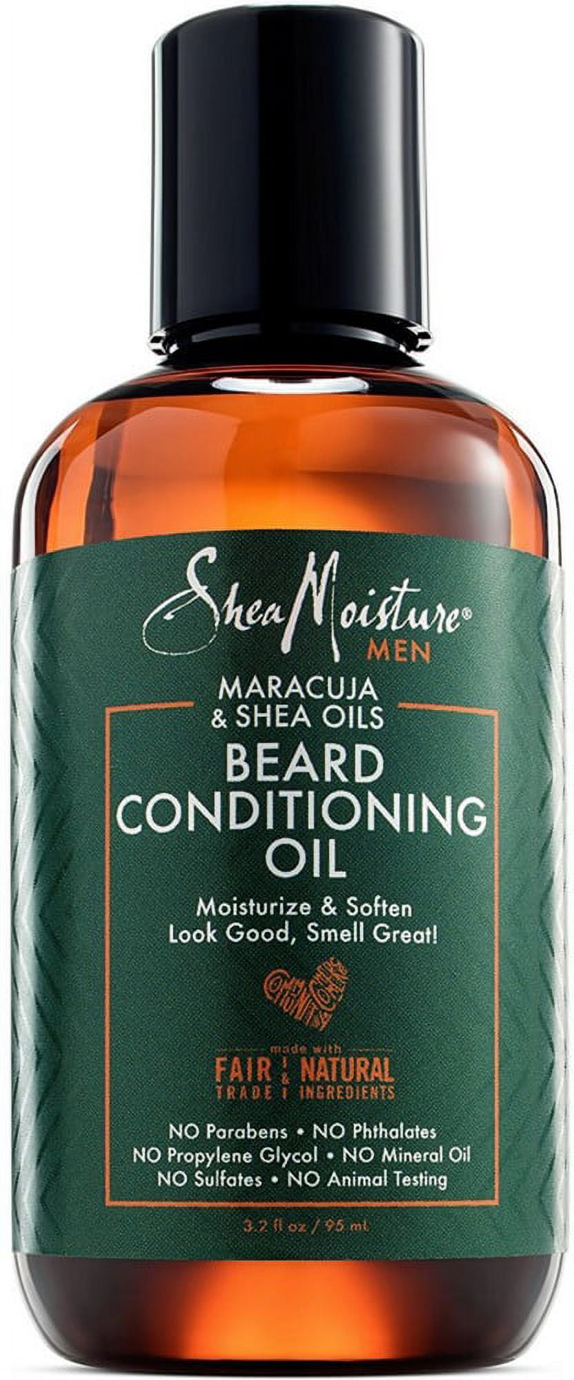 2 Pack - Shea Moisture Men Maracuja & Shea Oils Beard Conditioning Oil ...