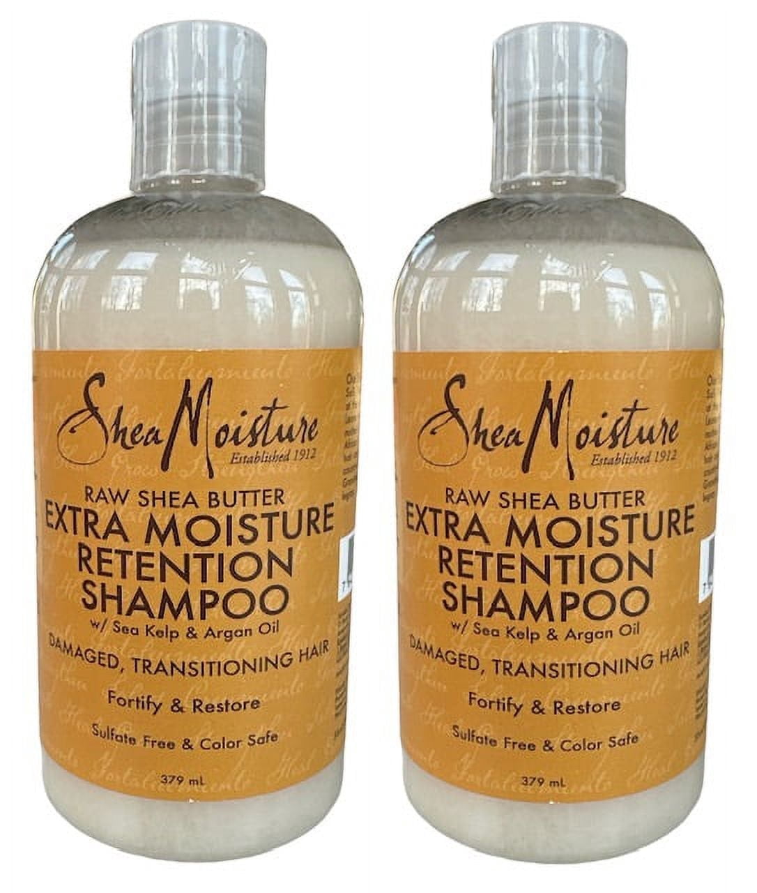 SheaMoisture Raw Shea Butter Moisture Retention Shampoo, 379ml ...