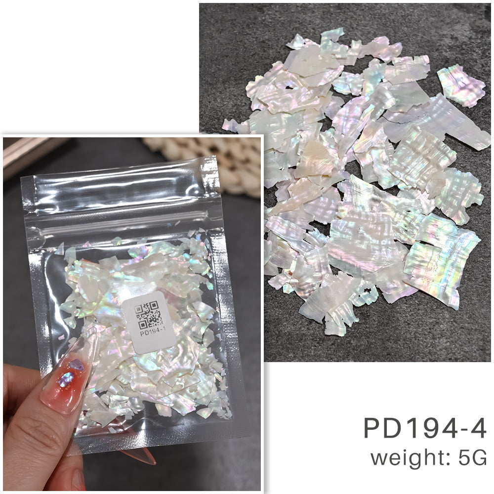 2-Pack Shell-Patterned Nail Art Accessories for Creative Nail Designs ...