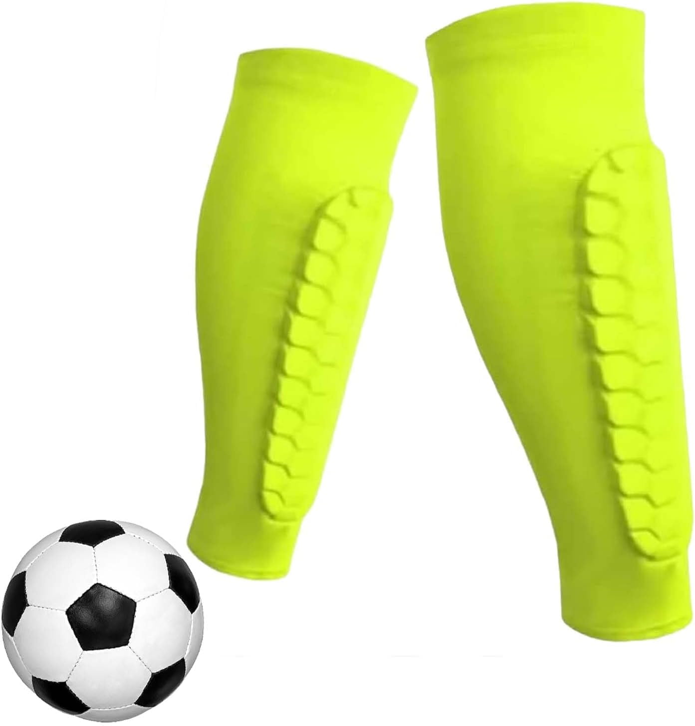 2 Pack Shin Defender Shin Guards Kids, Shindefender Shin Guards Soccer ...