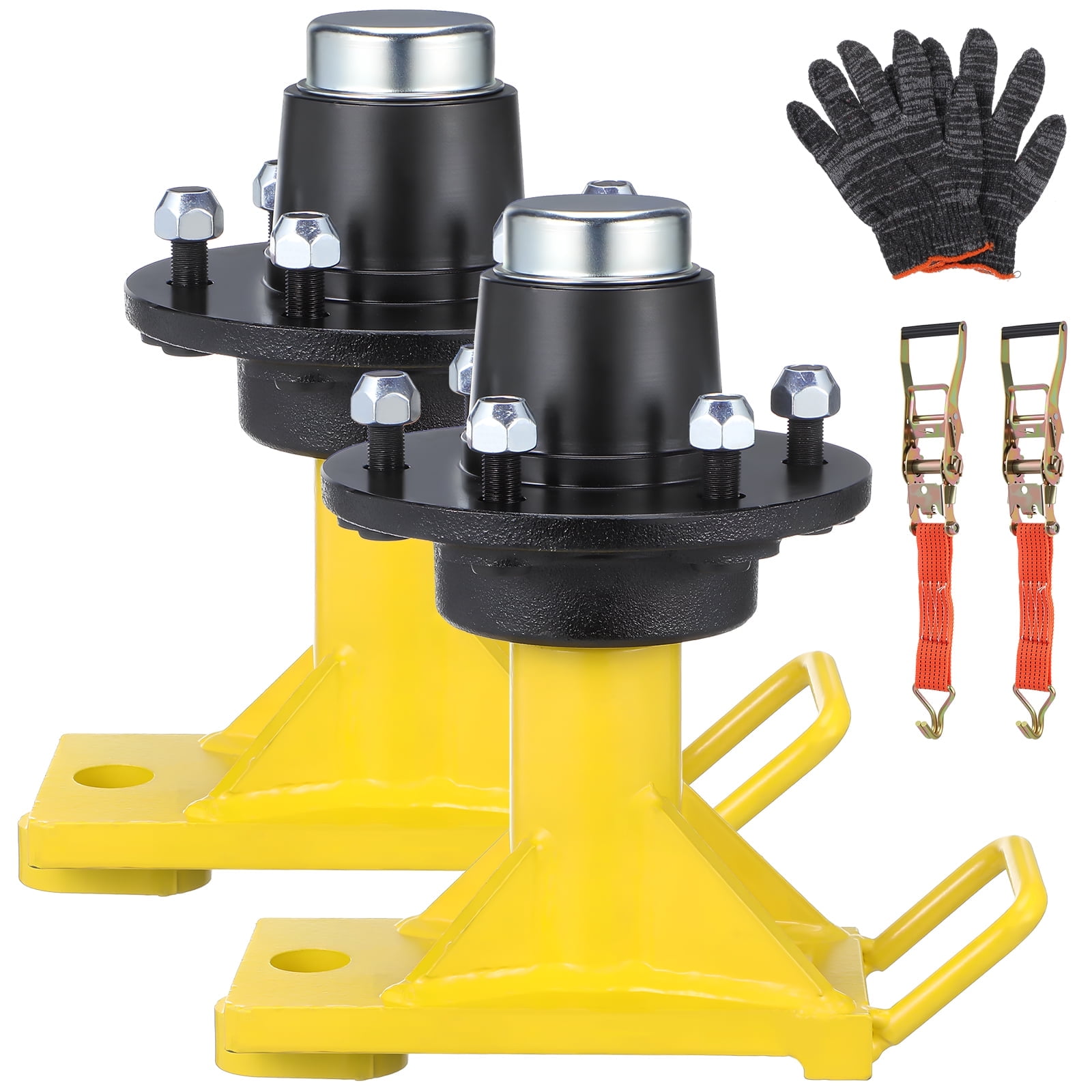 2 Pack Shipping Container Wheels 6-Lug Wheels Kit, Shipping Container ...