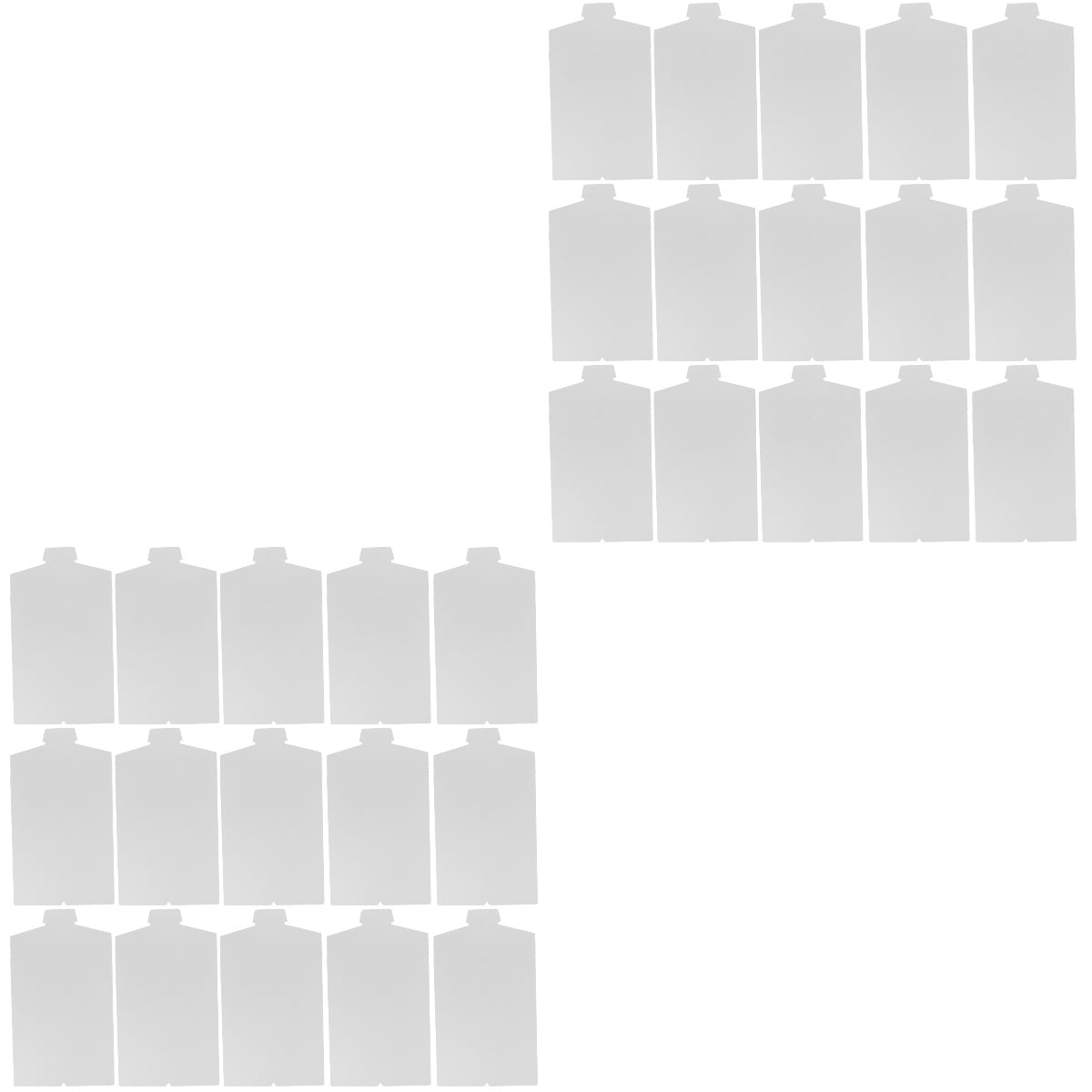 2 Pack Shirt Cardboard Dress Fold Thick Inserts for Shirts Folding ...