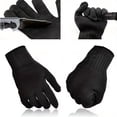 2 Pack Shock Resistant Work Gloves - High Performance Safety Gloves for ...