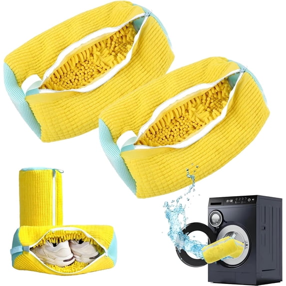 2 Pack Shoe Washing Bag Shoe Mesh Laundry Bags Shoe Bags for Travel ...