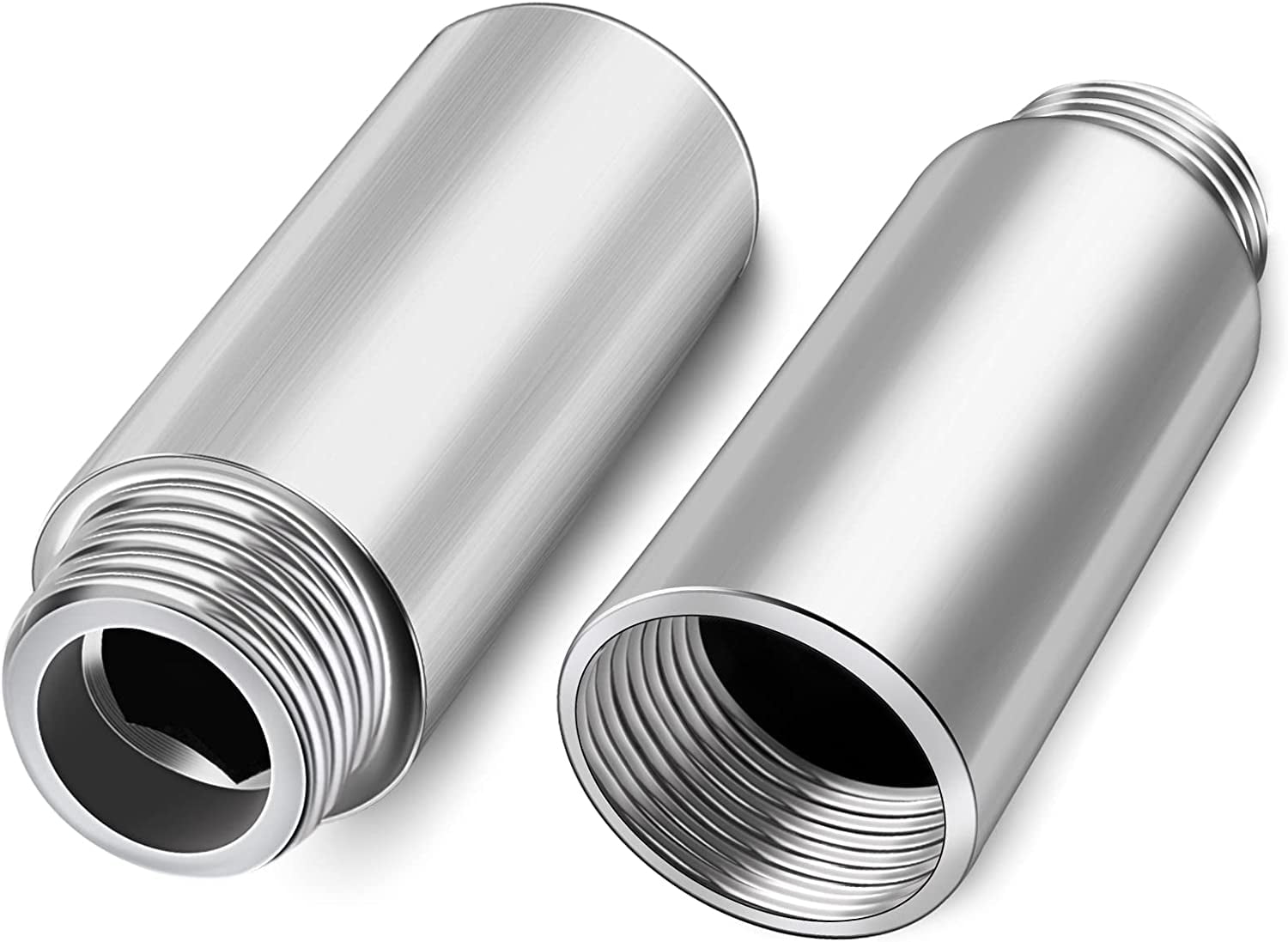 2 Pack Shower Head Extension Arm[50mm\\/2 Inch] Shower Head Extender ...