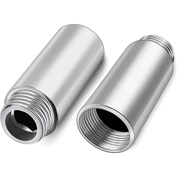 2 Pack Shower Head Extension Arm[50mm\\/2 Inch] Shower Head Extender ...