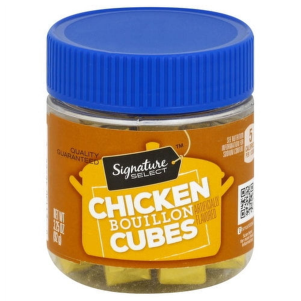 2 Pack - Signature SELECT Bouillon Cubes Chicken 3.25 oz Package May ...