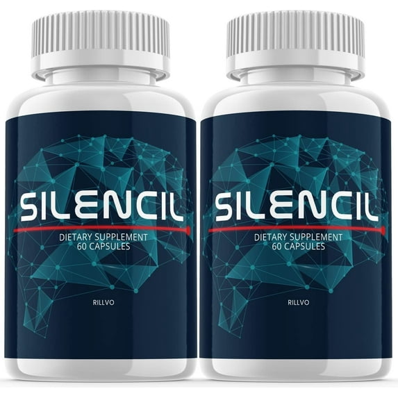 Silencil Advanced Tinnitus Relief Supplement, Ear Health Support, OTC ...