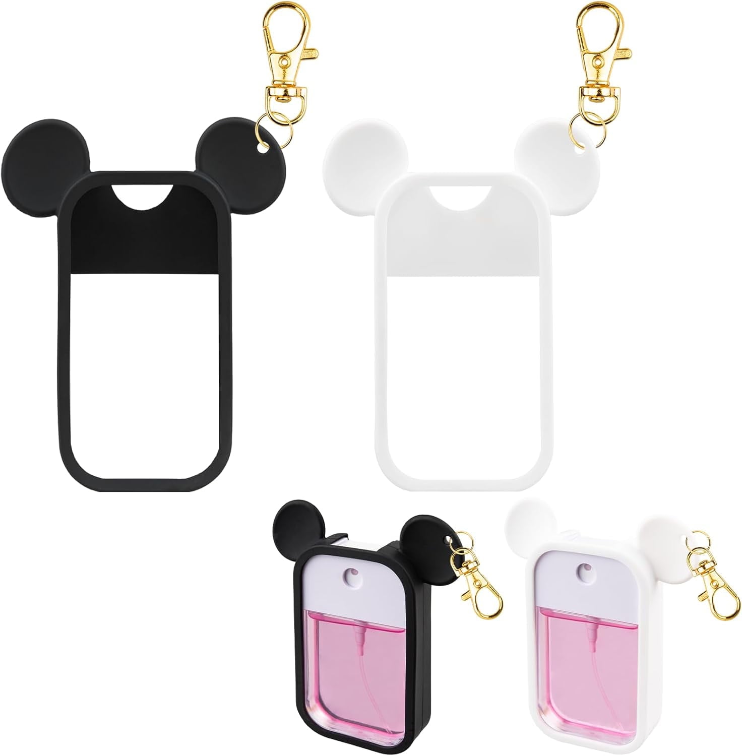 2 Pack Silicone Case Compatible with Touchland Hand Sanitizer Spray 1 ...