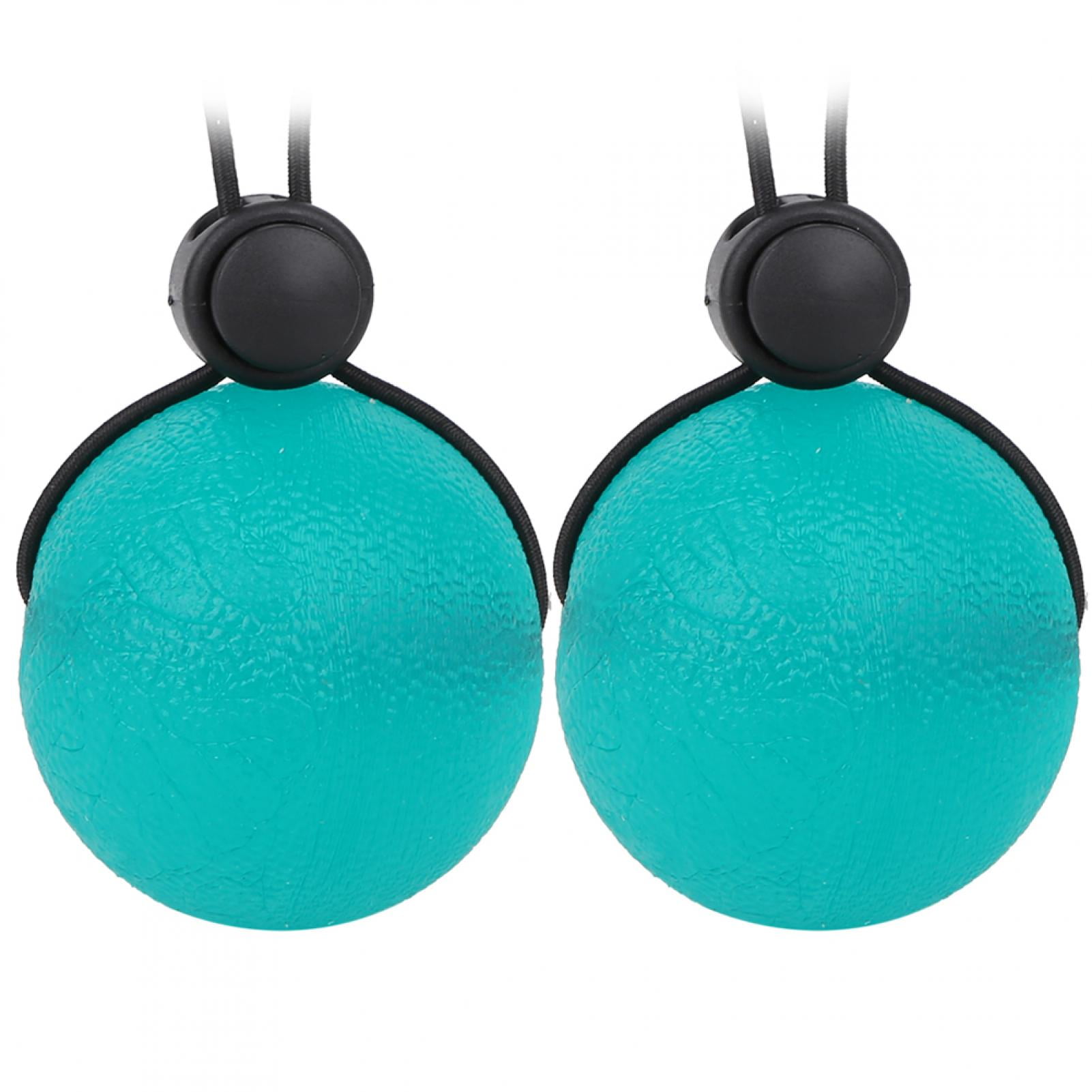 2-Pack Silicone Hand Grip Balls - Pressure Relief & Wrist Exercise Tool ...