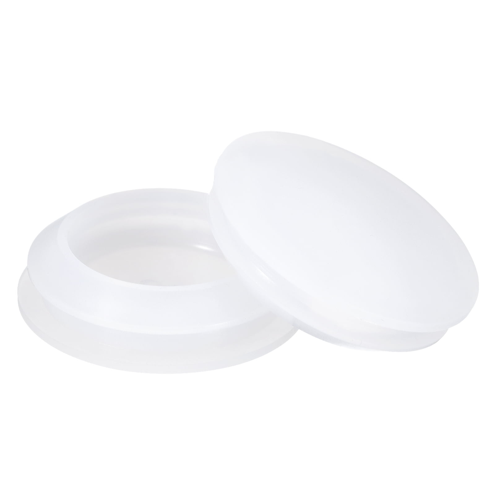 2 Pack Silicone Hole Plug, Gray Rubber Round Hole Plugs Fit for Bottle ...