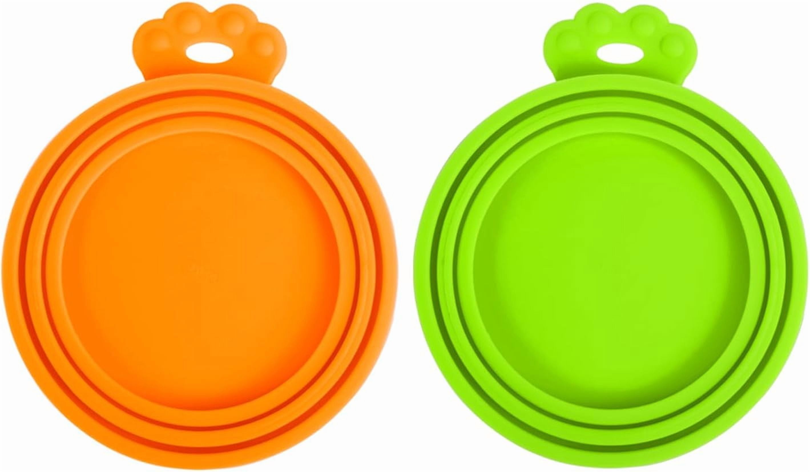 2 Pack Silicone Pet Can Cover Lids, Universal Size for Dog Cat Food, 1 ...