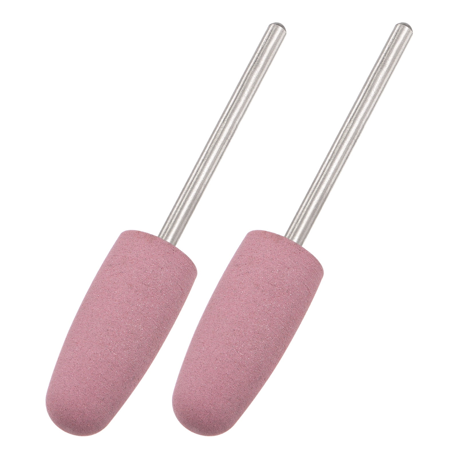 2 Pack Silicone Rubber Grinding Buffing Wheels 180 Grits 10mm Dia Cone ...