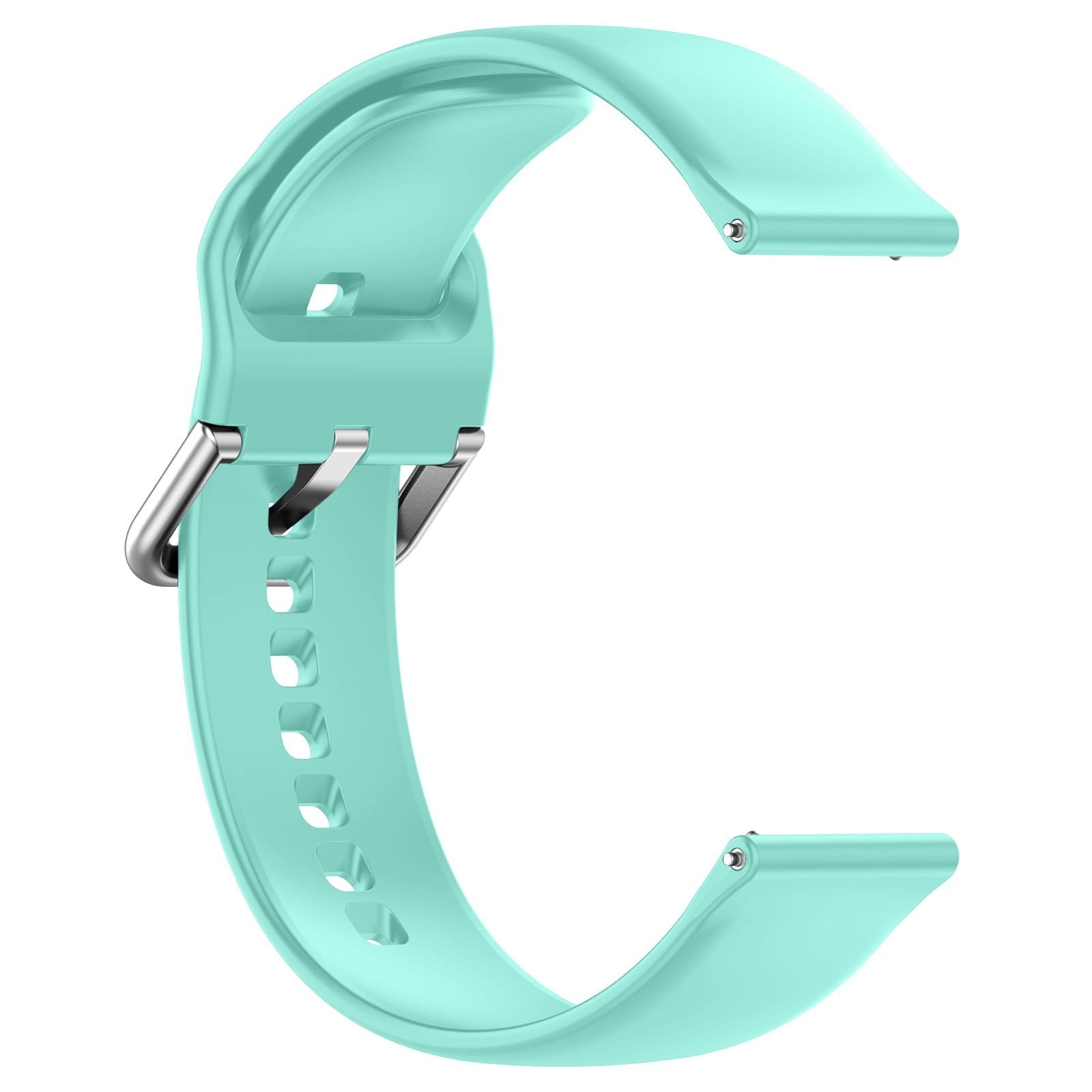 (2-Pack) Silicone Sports Sweat Proof 8926Ob Solid Color Watch Band ...