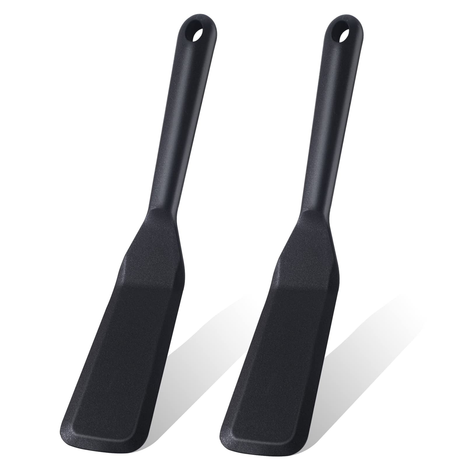 2 Pack Silicone Thin Spatula,Omelet Spatula Turner,Heat Resistant ...